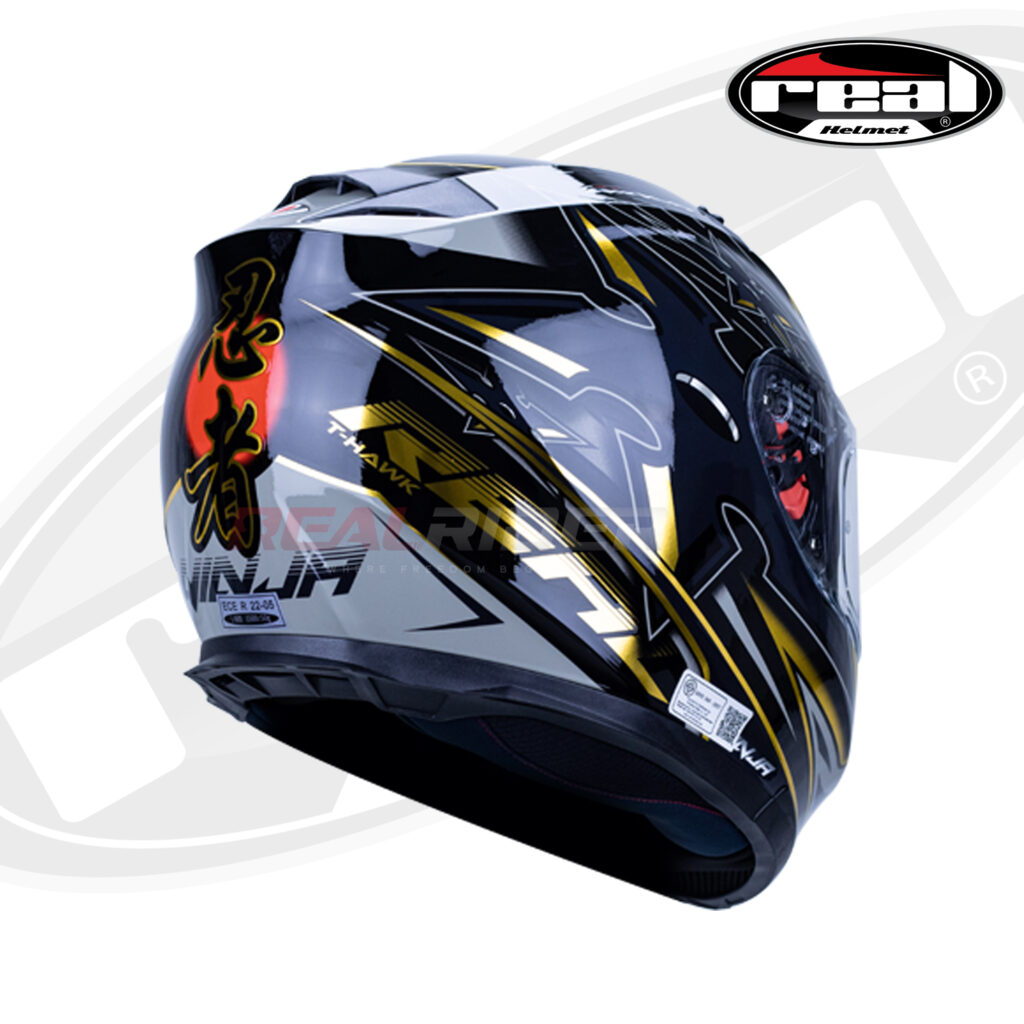 REAL T-HAWK NINJA BLACK-GOLD - REALRIDER
