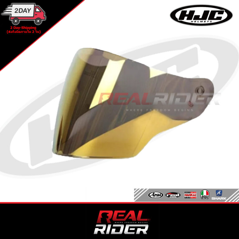 ชิลด์ HJC i30 - HJ 34 (GOLD) - REALRIDER