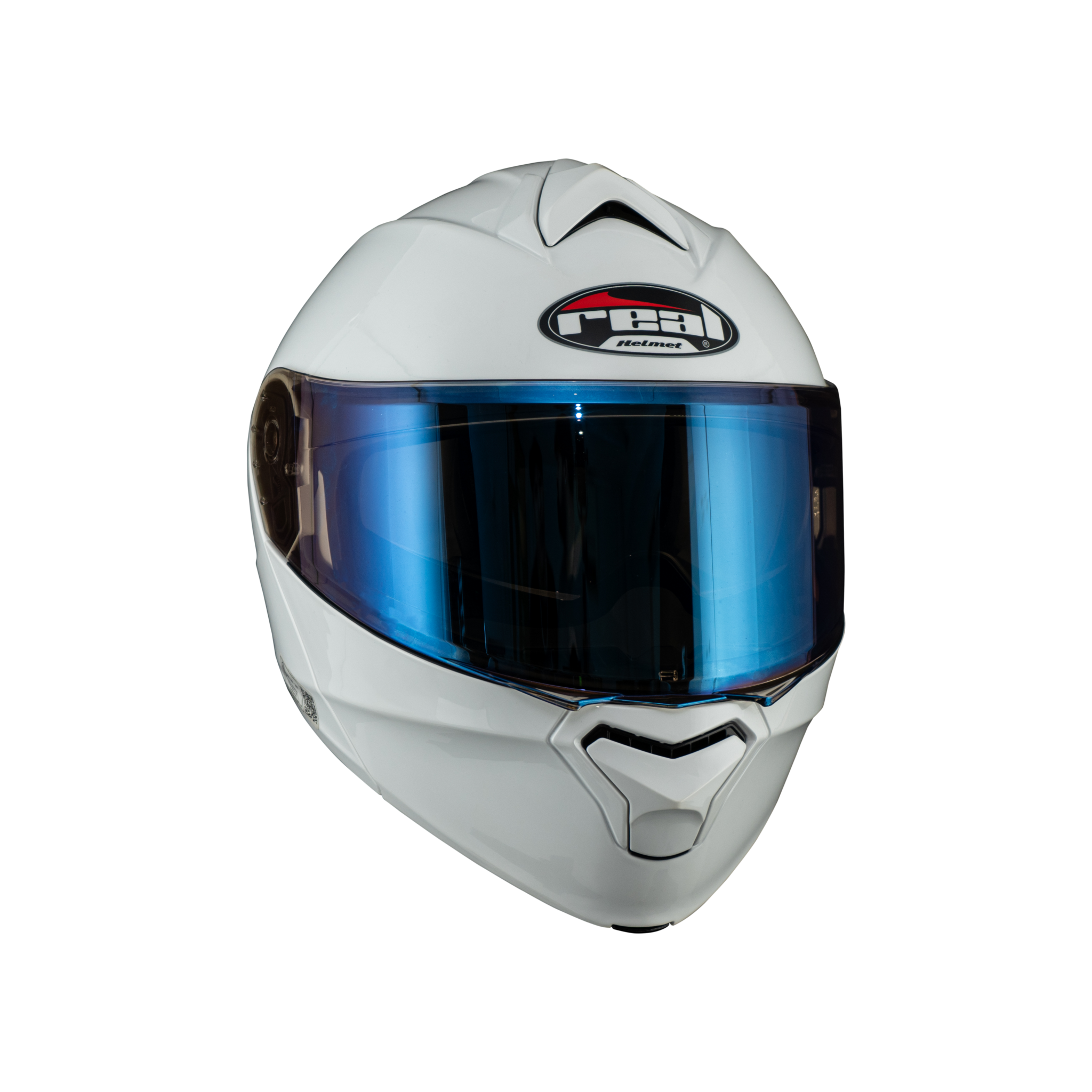REAL ATLAS สีขาว หมวกยกคาง - REALRIDER