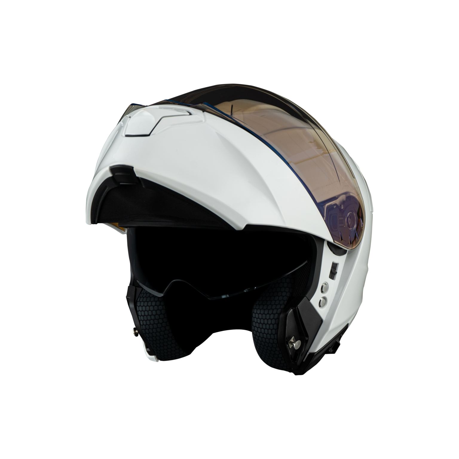 REAL ATLAS สีขาว หมวกยกคาง - REALRIDER