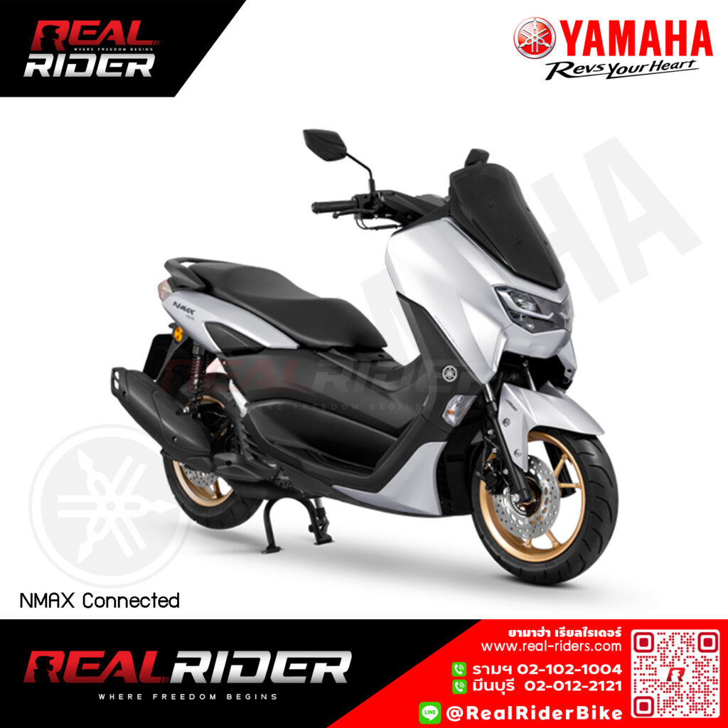 YAMAHA NMAX Connected Prestige Grey - REALRIDER